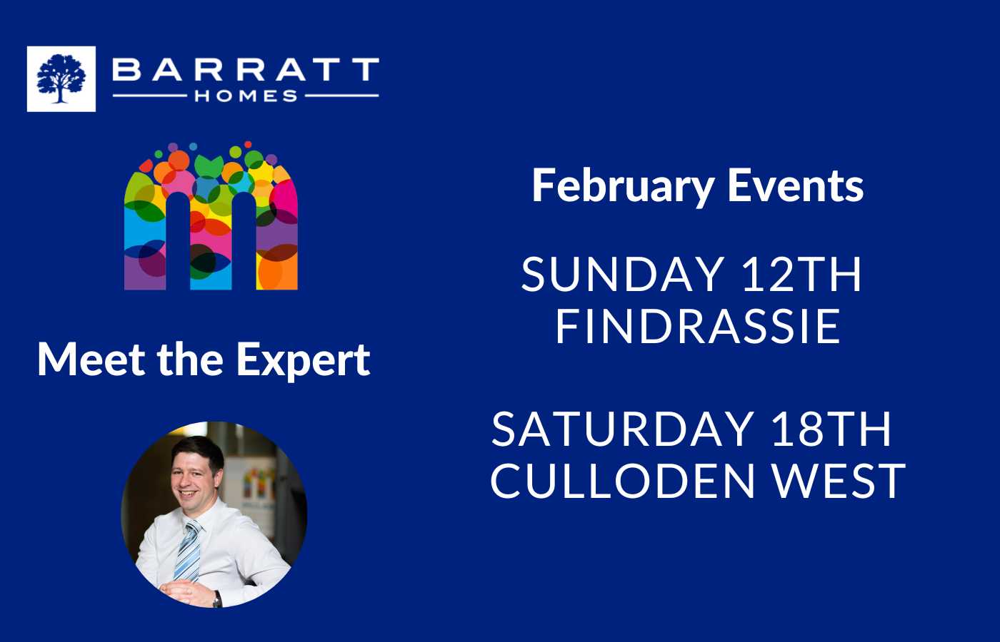 Barratt Homes Meet the Expert February Events